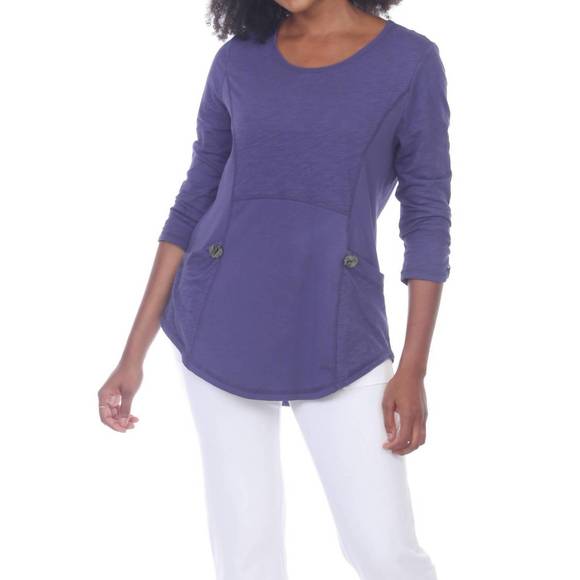neon buddha | Tops | New Neon Buddha The Bali Tunic In Grape | Poshmark